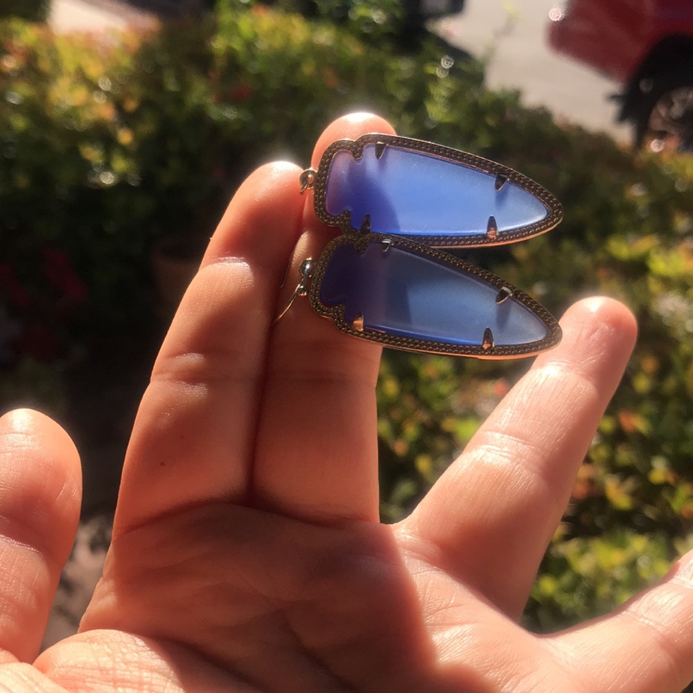 Periwinkle Sky Earrings - Gem